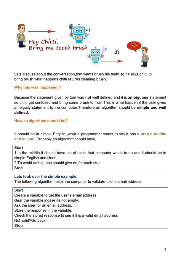 Unit 1-problem solving with algorithm | PDF