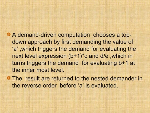 program flow mechanisms, advanced computer architecture | PPT