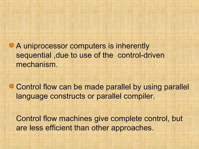 program flow mechanisms, advanced computer architecture | PPT