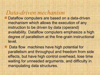 program flow mechanisms, advanced computer architecture | PPT