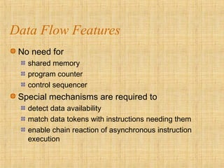 program flow mechanisms, advanced computer architecture | PPT