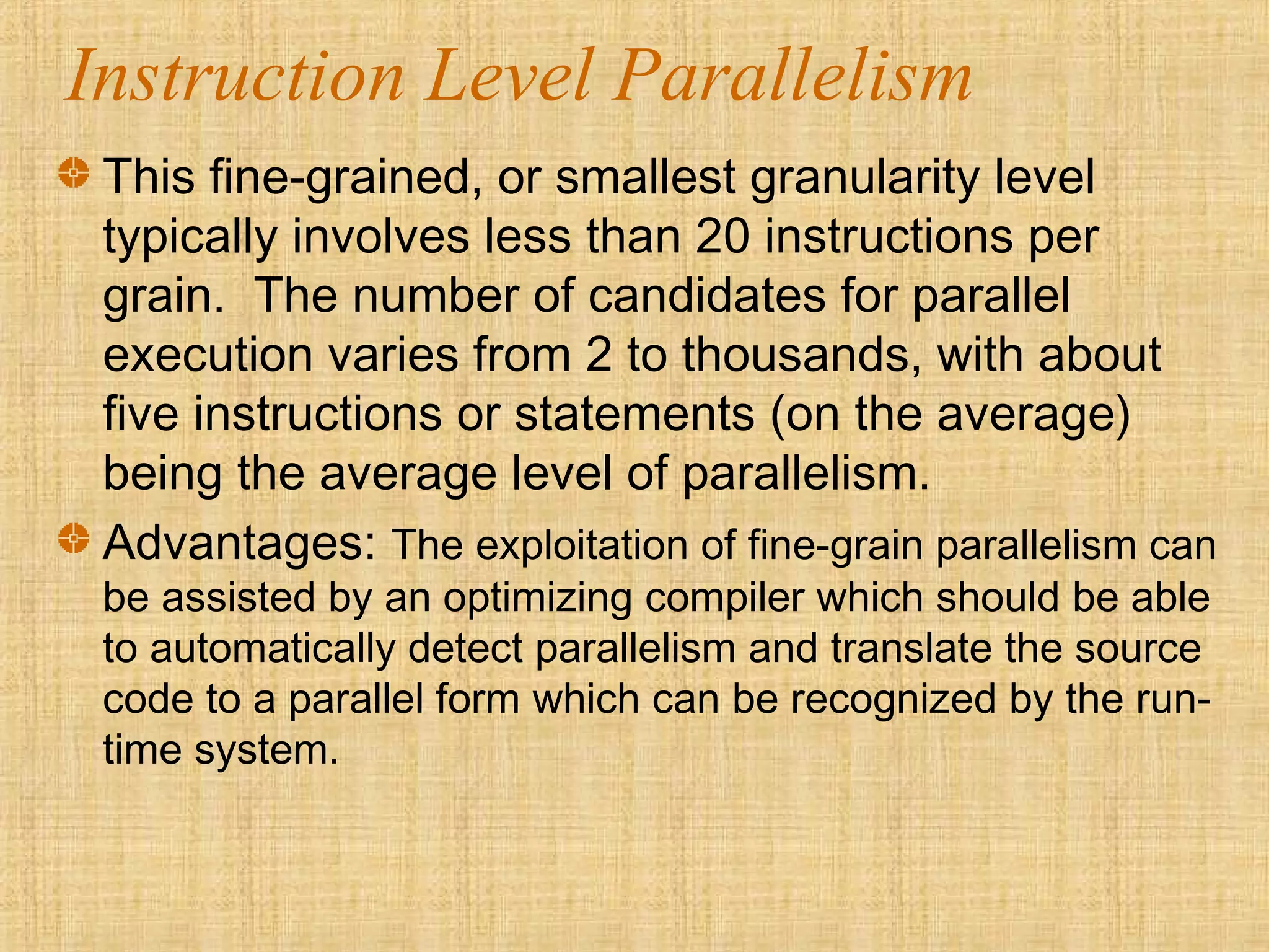 Program Partitioning And Scheduling In Advanced Computer Architecture Ppt 7598