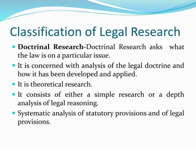 Research Methods & Legal Writing-LL.M.-PPT.pptx | Science