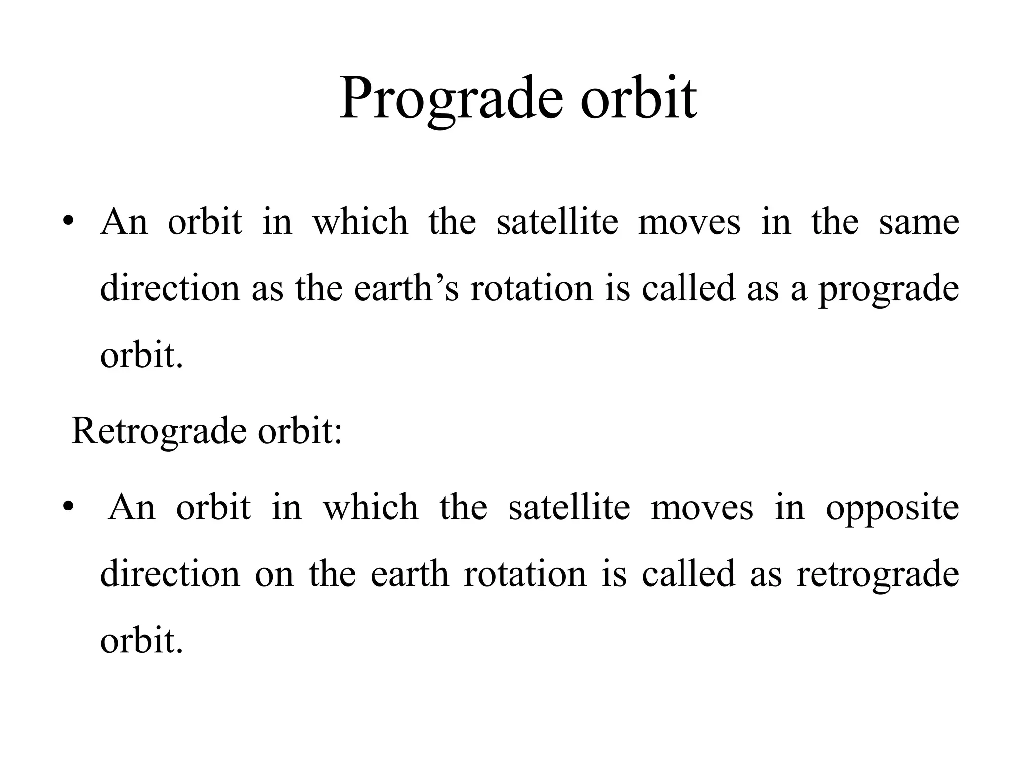 Unit 1-stallite orbit (1) | PPTX | Geography | Science