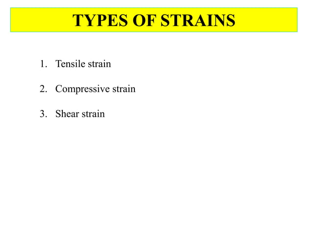 Unit 1-stress, strain and deformation of solids | PPT | Physics | Science
