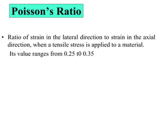 Unit 1-stress, strain and deformation of solids | PPT