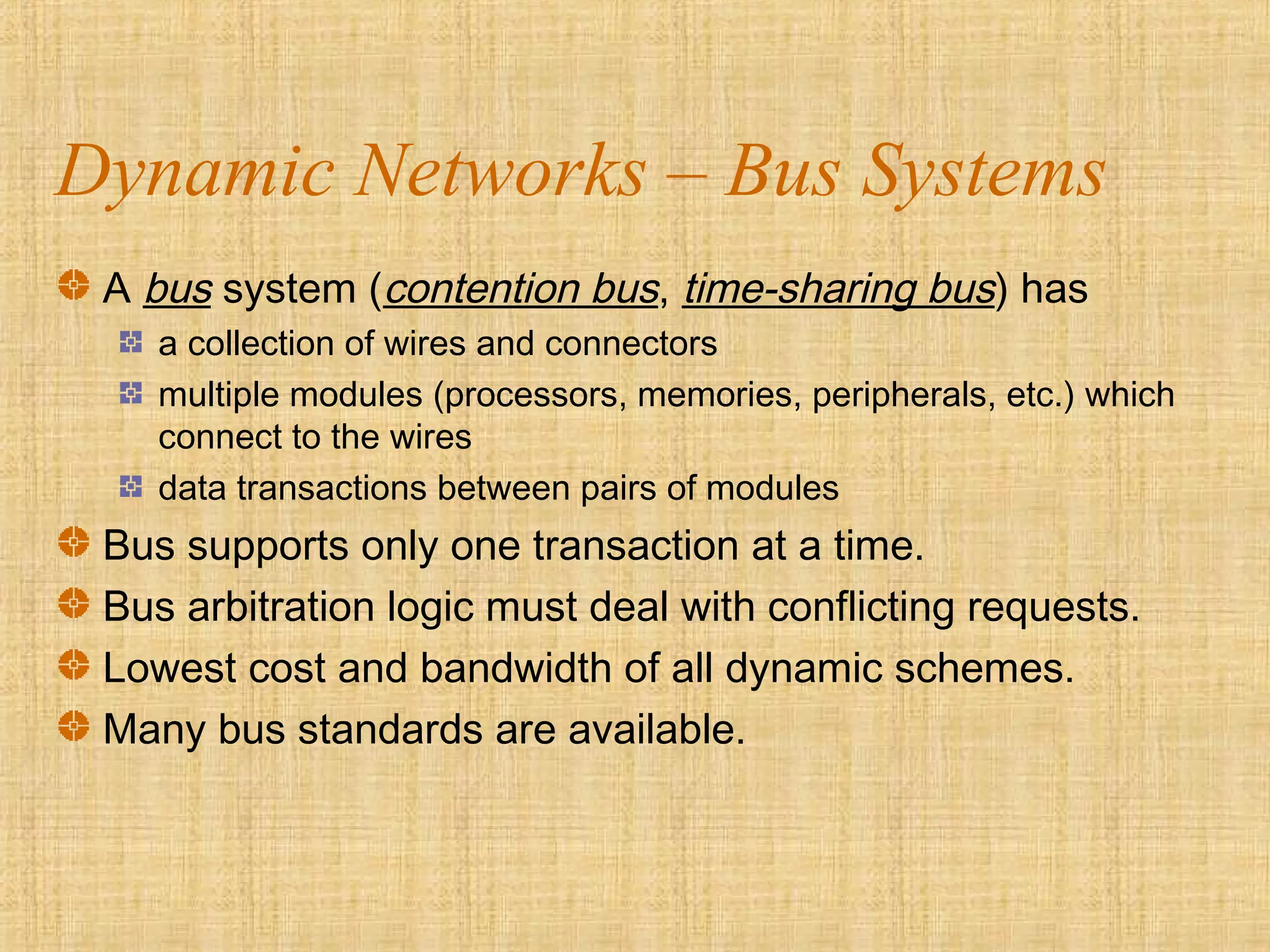 system interconnect architectures in ACA | PPT