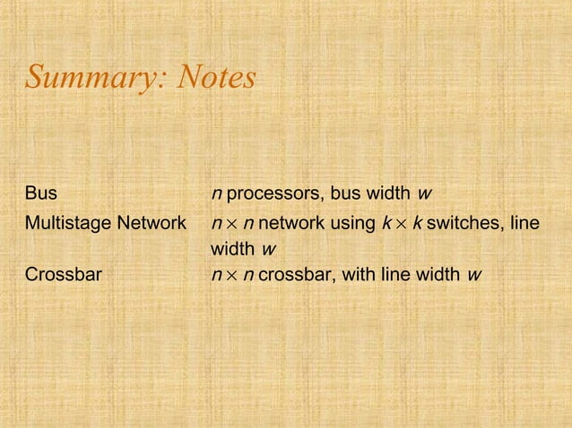 system interconnect architectures in ACA | PPT | Computer Networking | Computing