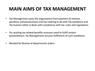 Tax Planning & Management.ppt