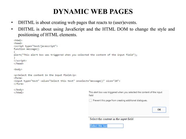 Unit 1-uses for scripting languages,web scripting | PPTX