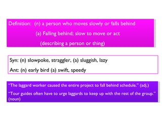 Unit 1-vocabkatiejames | PPT