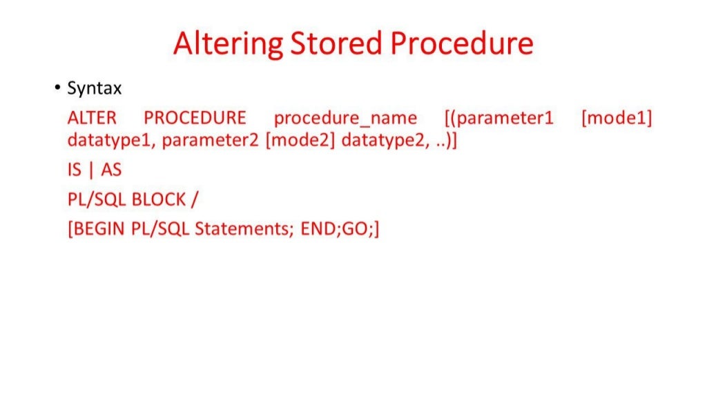 DBMS Unit - 10 - PL/SQL Concepts DBMS Unit - 10 - PL/SQL Concepts