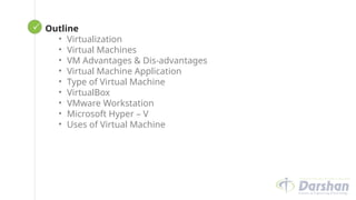 Virtualization Concepts: Virtual machines | PPTX