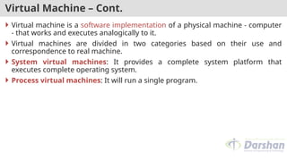 Virtualization Concepts: Virtual machines | PPTX