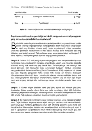 Unit 10 Modul 1 Pendekatan Inkuiri V2 | PDF