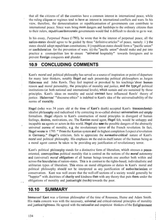Unit 10 immanuel kant | PDF