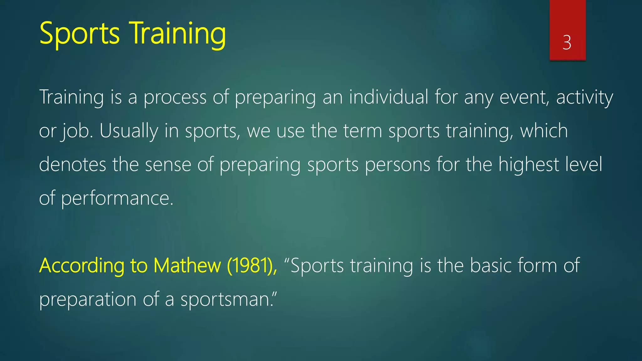 UNIT - 10 Training and Doping in Sports | PPTX