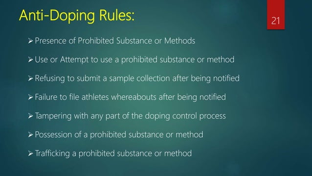 UNIT - 10 Training and Doping in Sports | PPTX