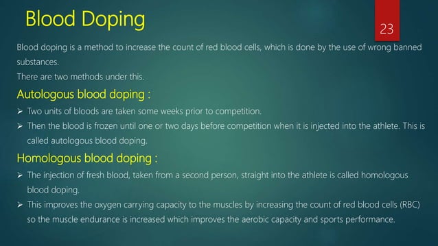 UNIT - 10 Training and Doping in Sports | PPTX