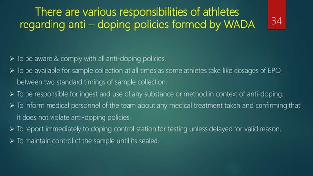 UNIT - 10 Training and Doping in Sports | PPTX