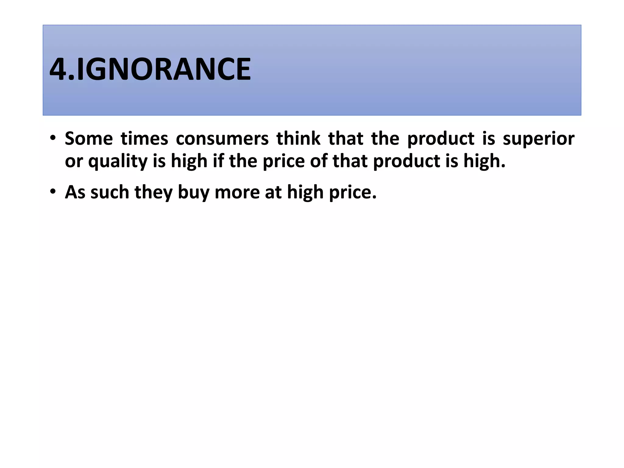 Lec 11 Exceptions to the Law of Demand | PPTX