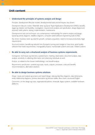 Unit 11-systems-analysis-and-design | PDF