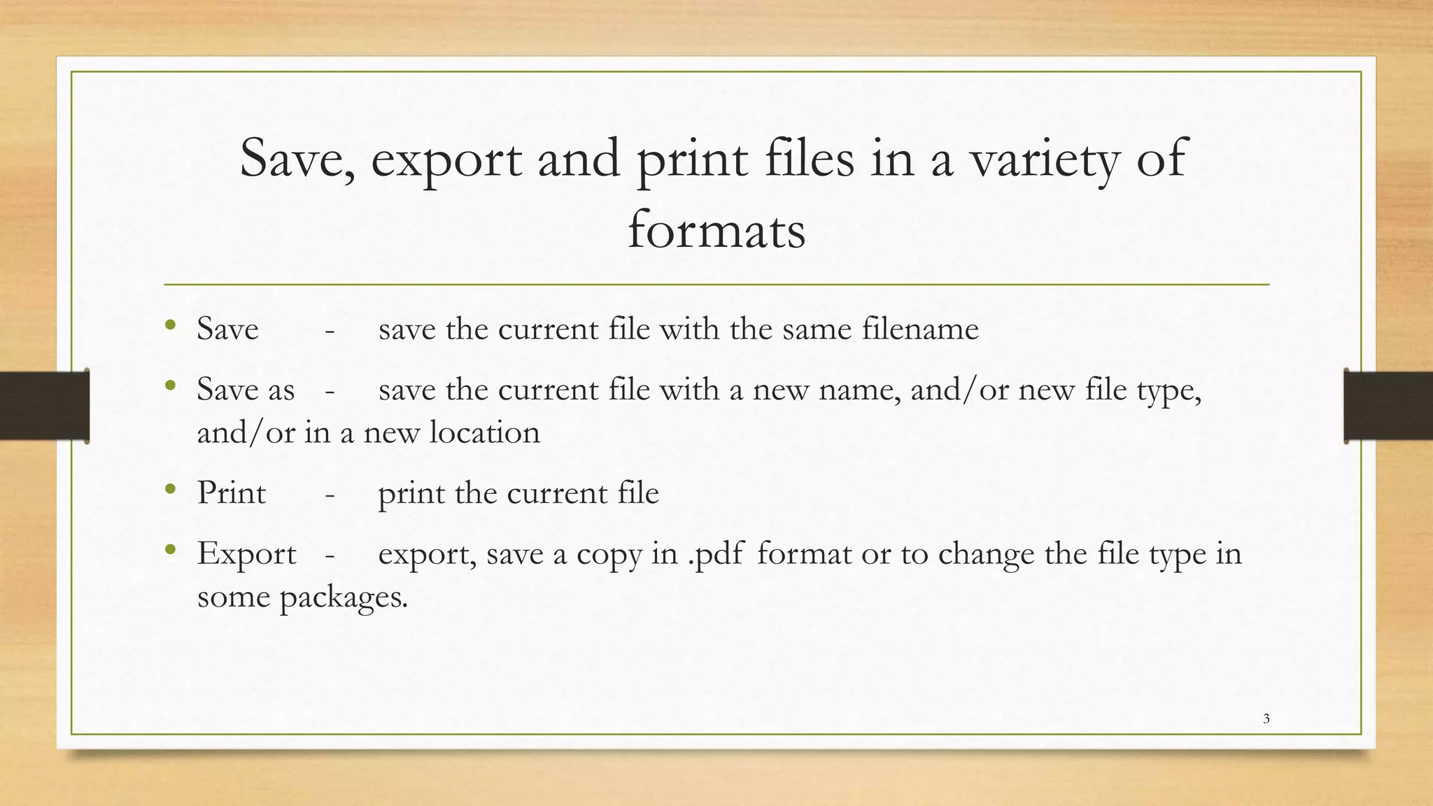 Unit - 11 File Management.pptx | Web Design and HTML | Internet