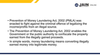 Unit-12- Overview of the Prevention of Money Laundering Act, 2002.pptx