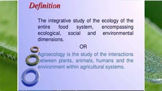 Agro- ecological vs Natural Ecosystem of Insects | PDF