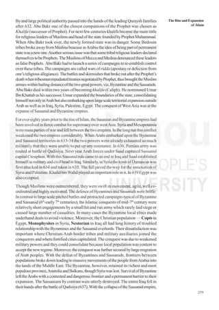 The rise and expansion of islam during early period | PDF