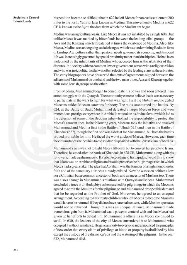 The rise and expansion of islam during early period | PDF