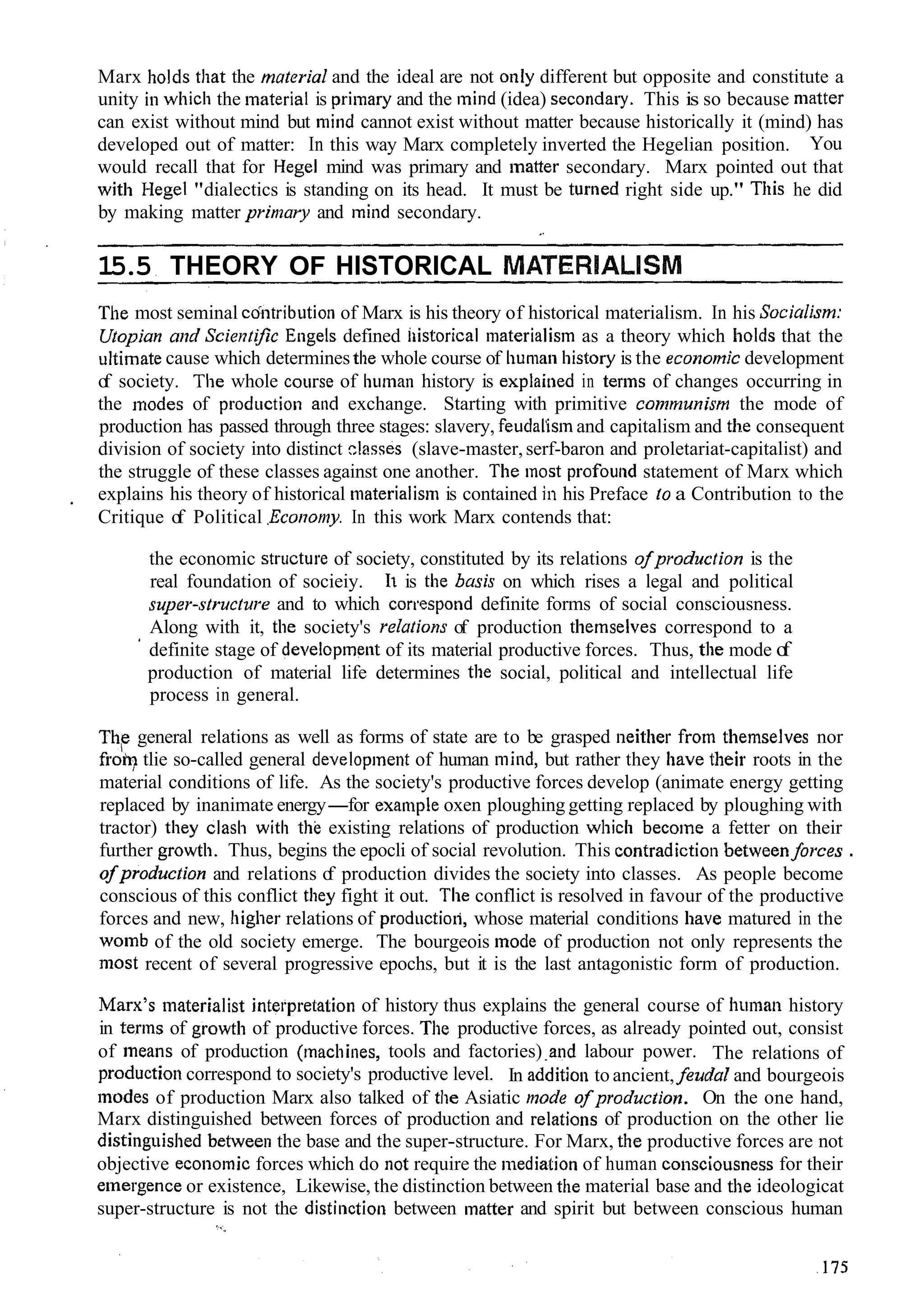 western political thought by karl marx | PDF