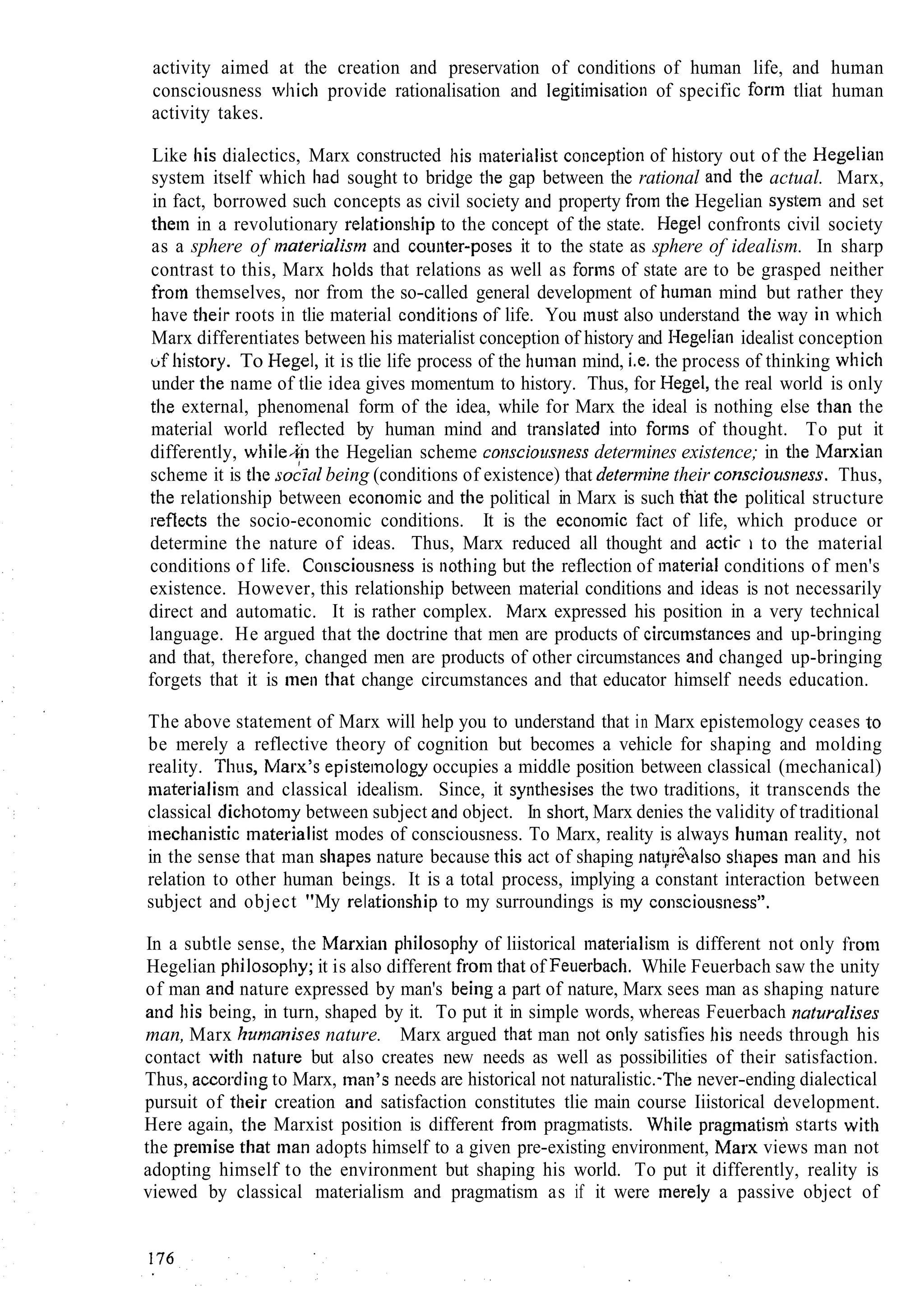 western political thought by karl marx | PDF