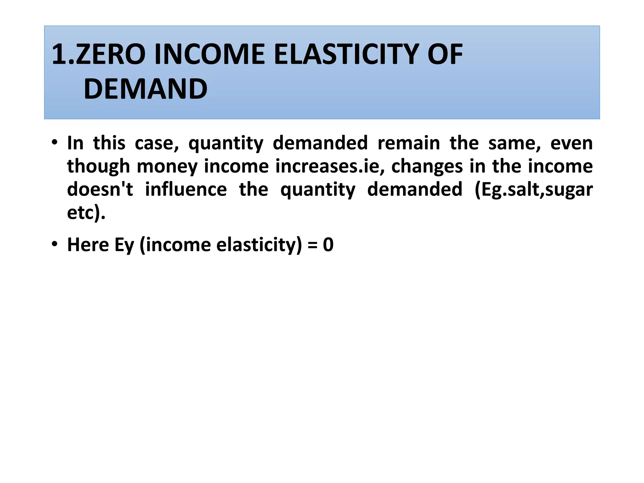 Lec 16 Income Elasticity of Demand | PPTX