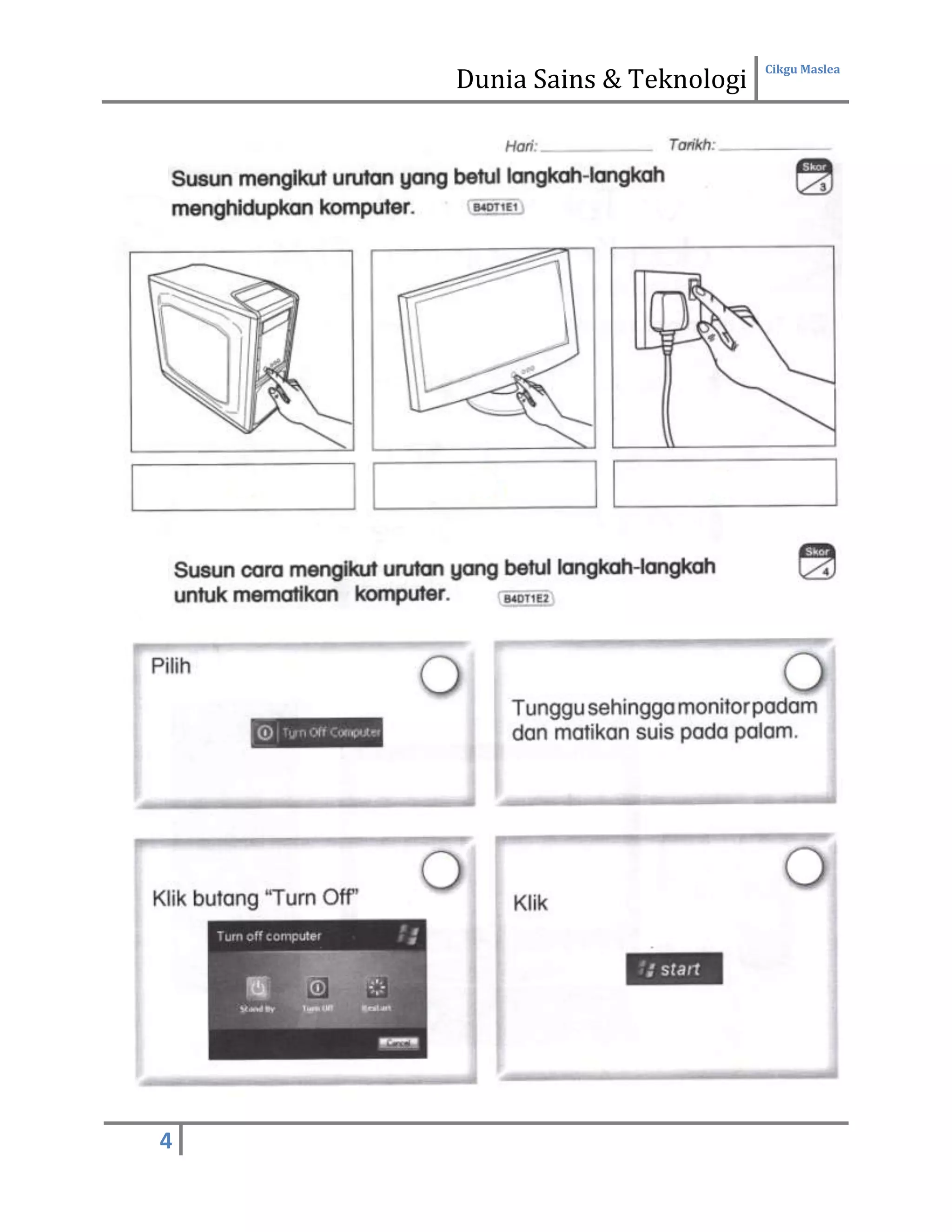 Unit 1 - Latihan Bertulis | DOCX