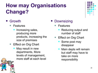 Unit 1a Organisation Of Departments | PPT | Business Administration ...