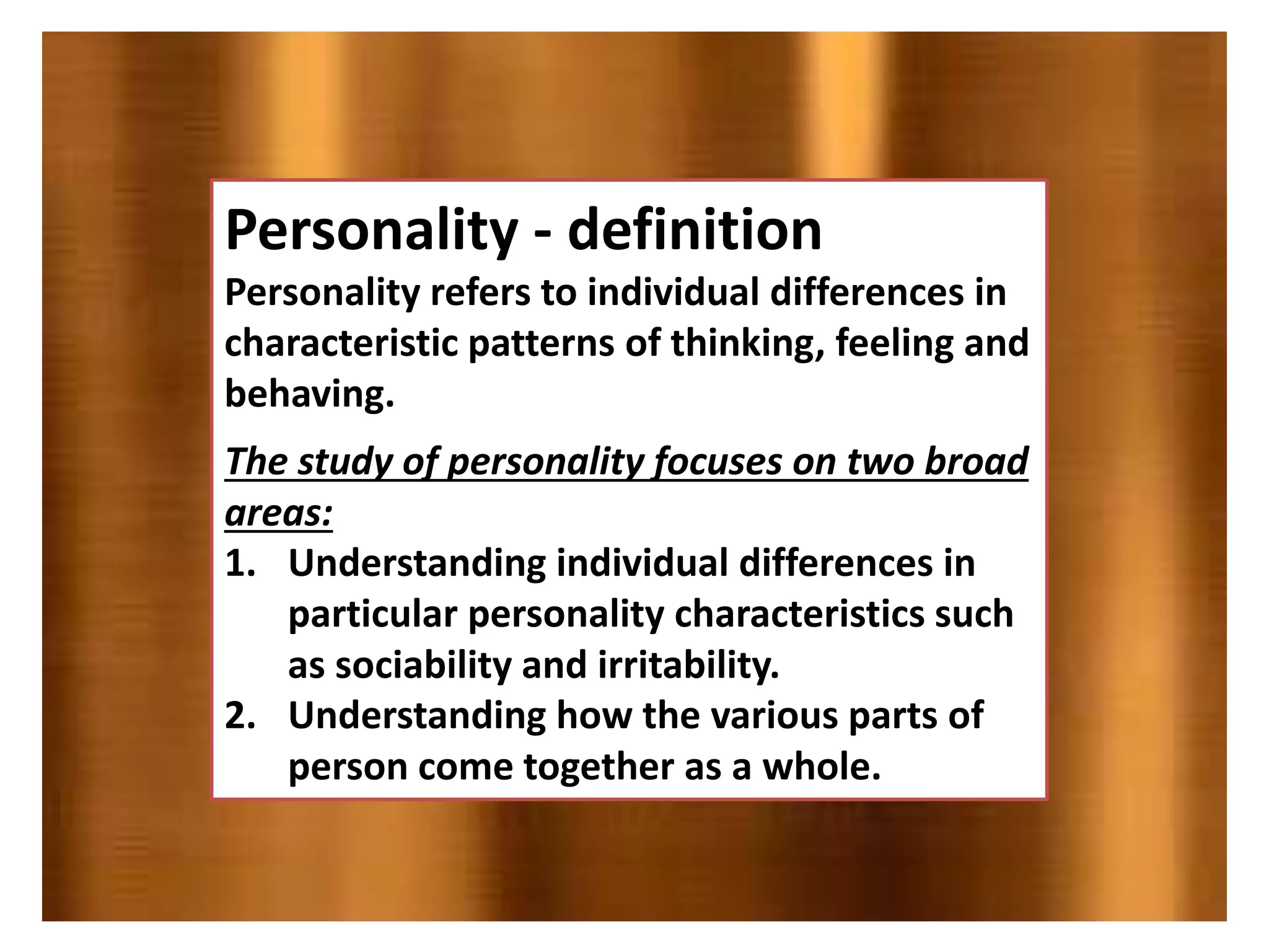 abnormal psychology personality and gender disorder | PPT