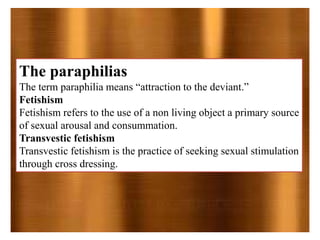 abnormal psychology personality and gender disorder | PPT