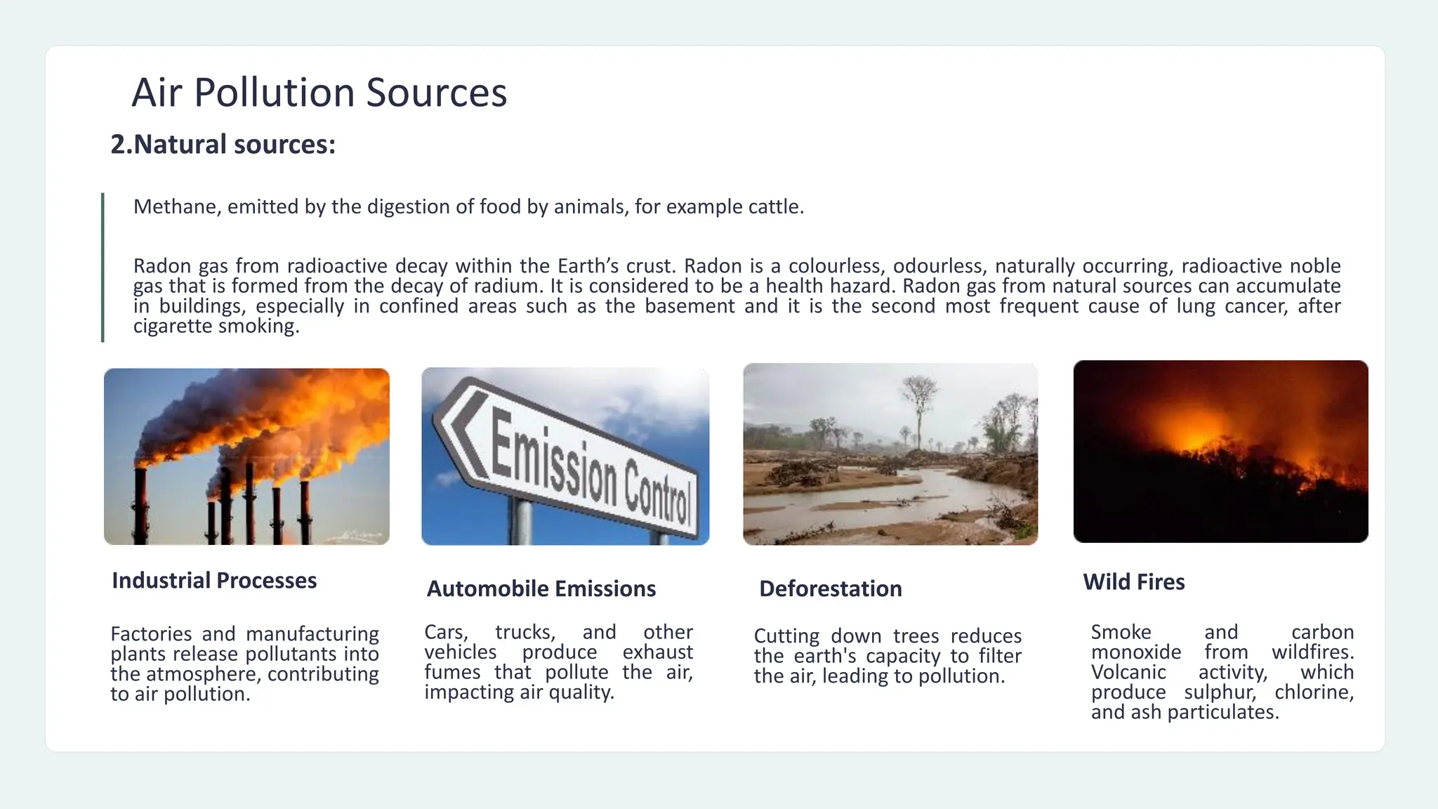 AIR POLLUTION & CAUSES - ENVIRONMENTAL SCIENCE | PDF