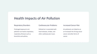 AIR POLLUTION & CAUSES - ENVIRONMENTAL SCIENCE | PDF
