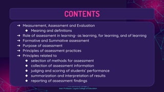 BASICS OF ASSESSMENT | PPTX