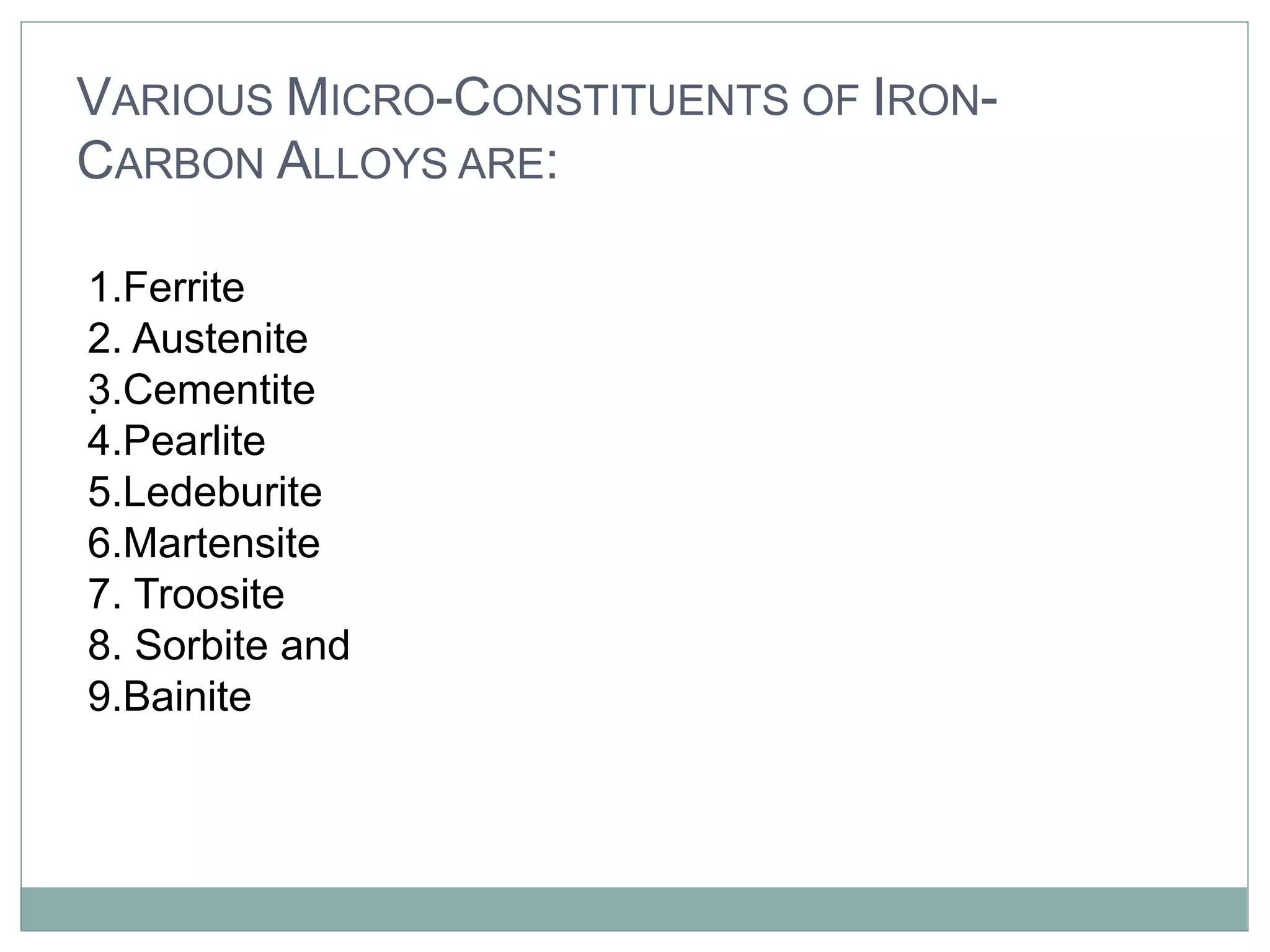 ME8491 ENGINEERING METALLURGY Unit 1 Alloys and Phase Diagrams | PPTX