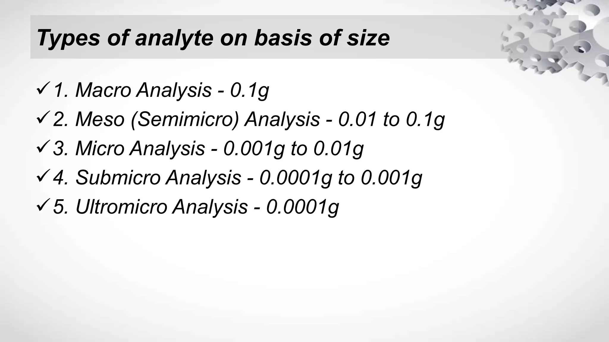 Pharmaceutical analysis, | PPTX