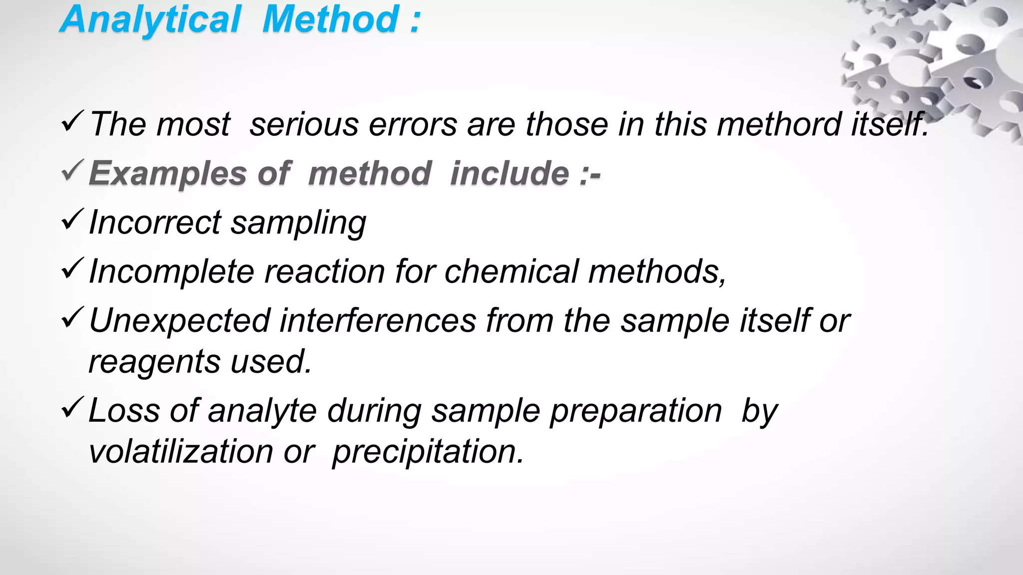 Pharmaceutical analysis, | PPTX