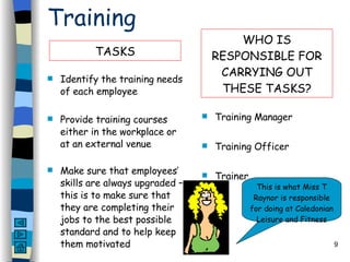 Unit 1b - Key Functions of Departments | PPT