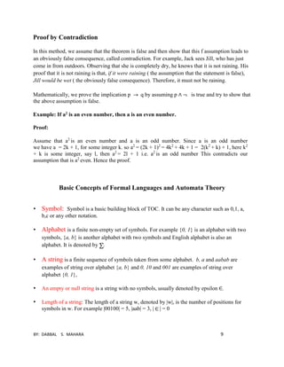 Basic Foundations of Automata Theory | PDF | Computing | Technology & Computing