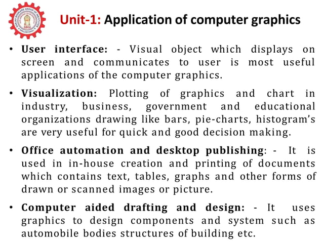 Chapter-1 Basics Of Computer Graphics.pptx | Physics | Science