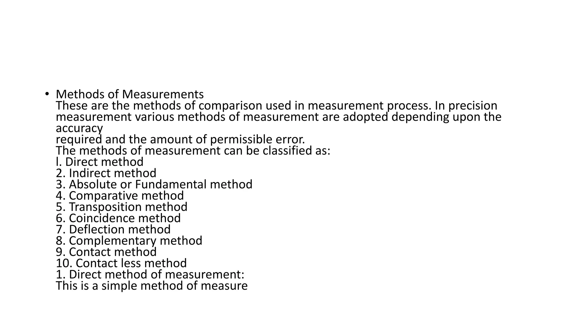 Unit 1 basics of metrology | PPTX