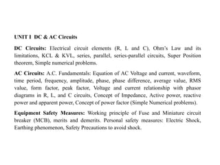 basic electrical engineering for students | PPT