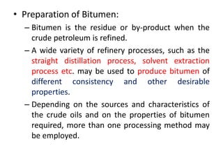 UNIT-1 Bitumen and Tar.pptx